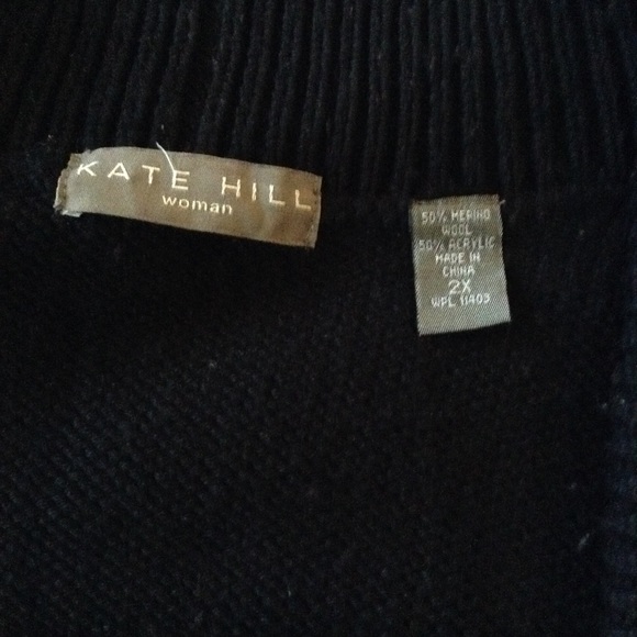 Kate Hill | Sweaters | Kate Hill Part Merino Wool Cardigan | Poshmark